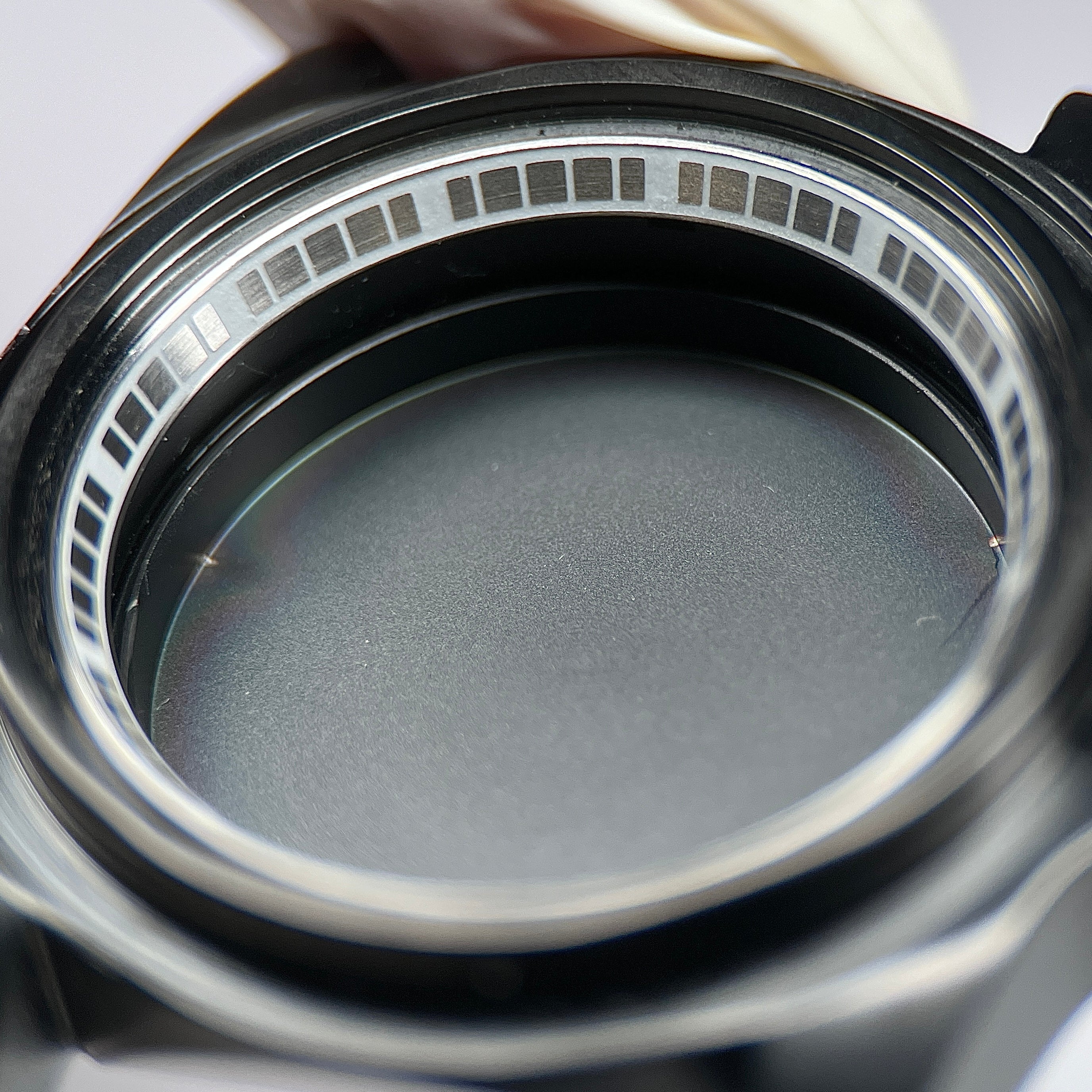 SKX007/SRPD Matrix Chapter Ring: Brushed Silver with Lume – WEEZMODS