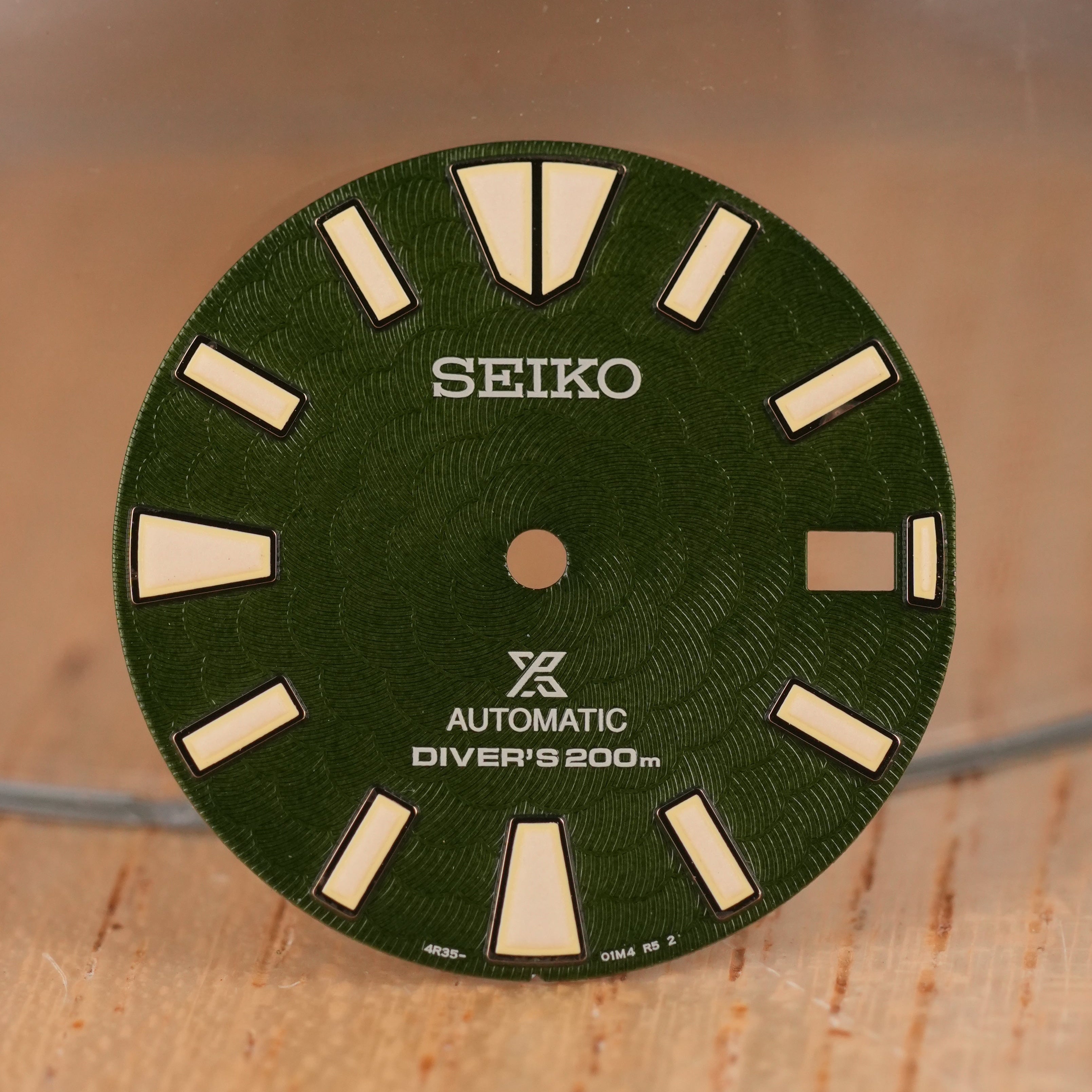 Seiko SRPD Olive Green "Zimbe" OEM Dial – WEEZMODS