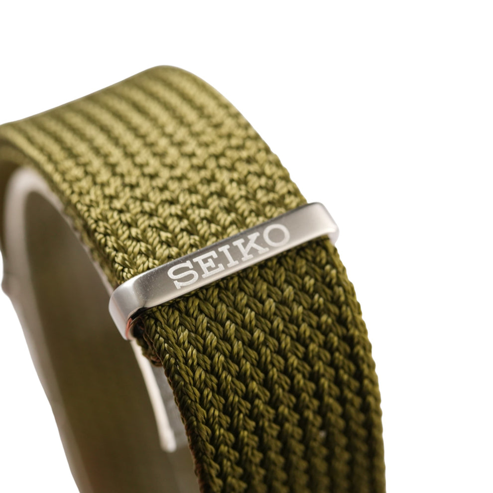 Seiko SBDC205: '62MAS' Seichu Green-Weaved Nato Strap – WEEZMODS