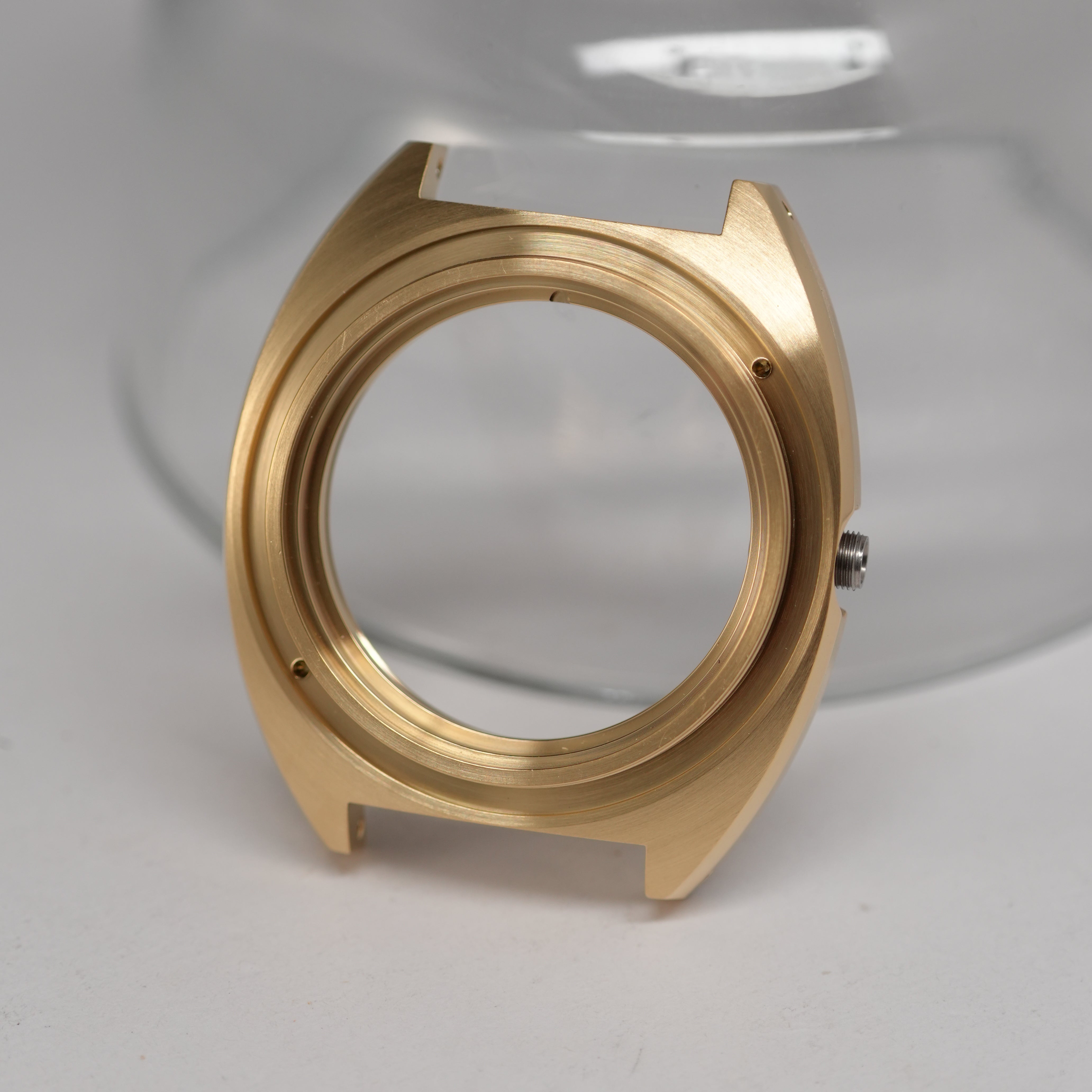 SKX007 Mini Turtle: Brushed Gold Case – WEEZMODS