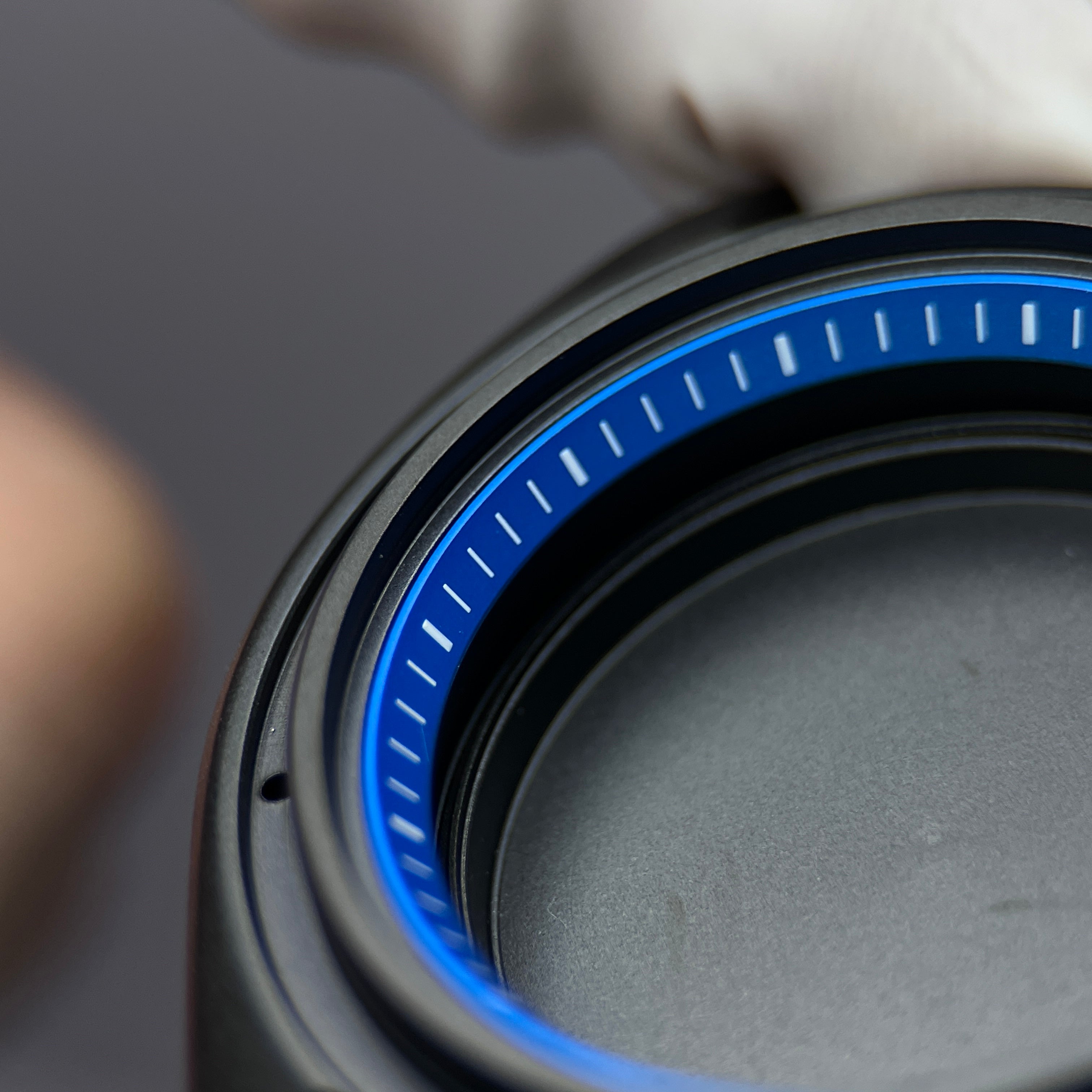 SKX007/SRPD Chapter Ring: Sky Blue with White Markers – WEEZMODS