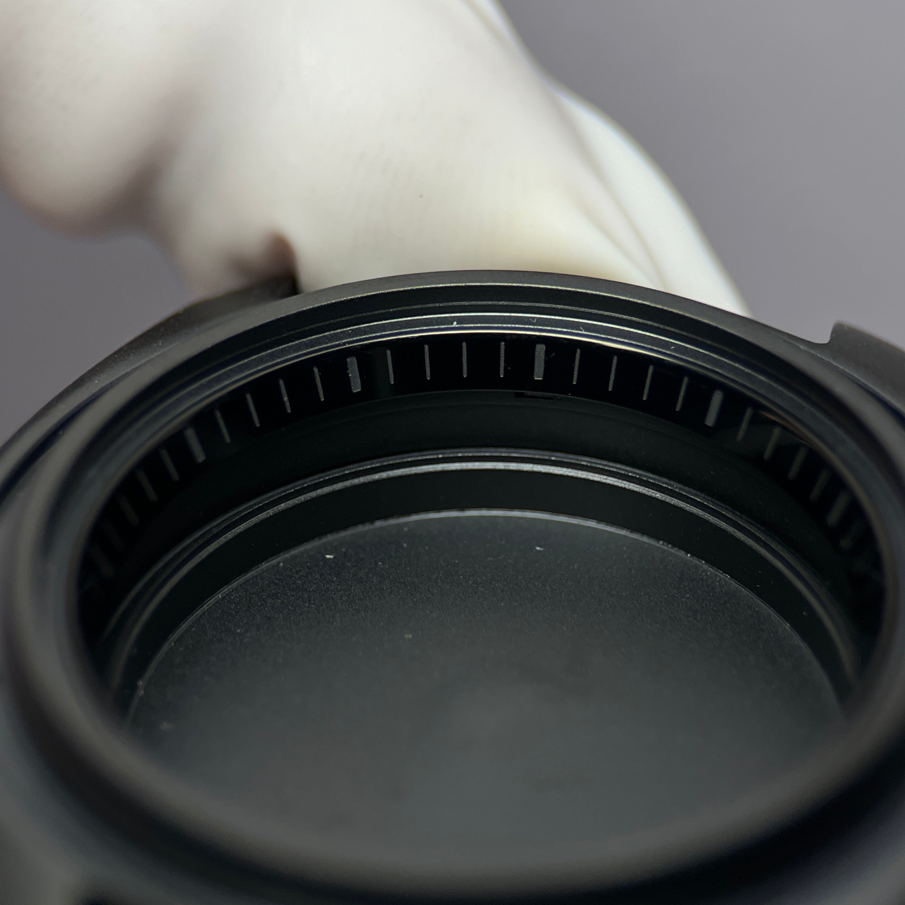 SKX007/SRPD Chapter Ring: Polished Black with Markers – WEEZMODS