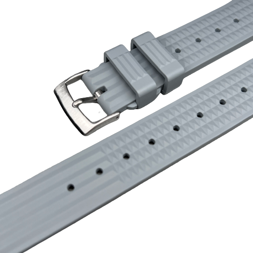 Grey Waffle Rubber Strap – WEEZMODS