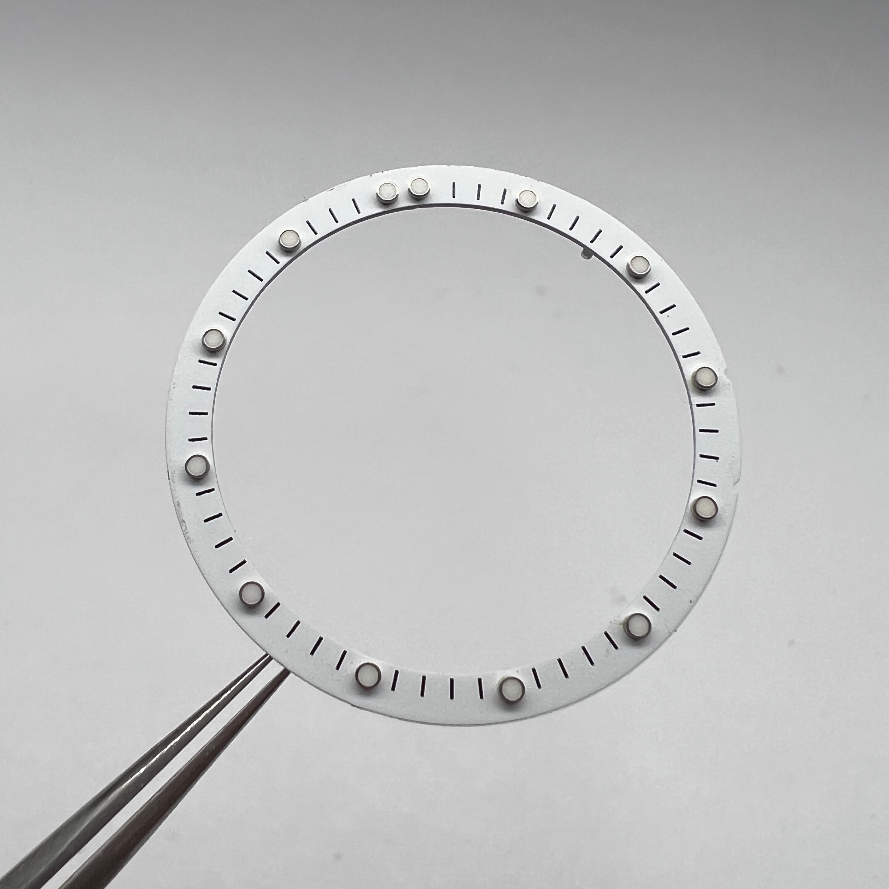 White CR Dial - Skeleton – WEEZMODS