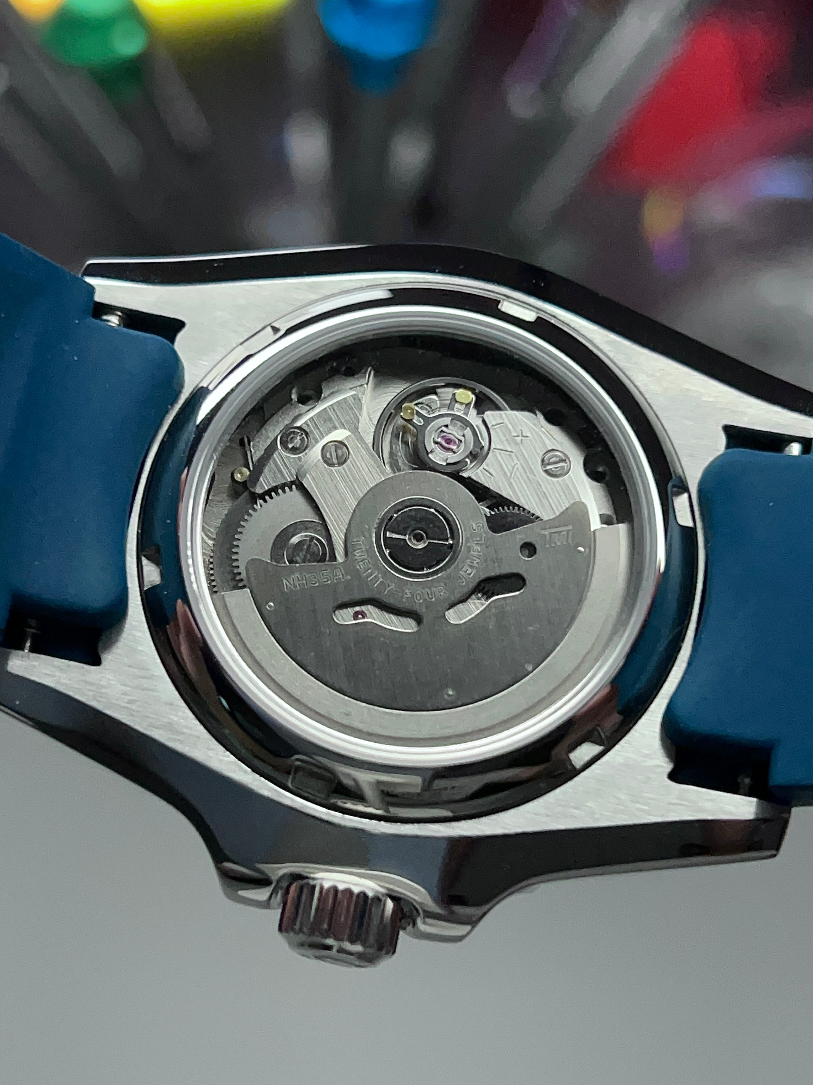 SKX007 Slim: Polished Silver Open Caseback – WEEZMODS